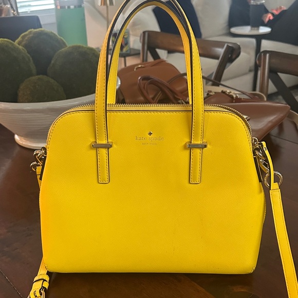 kate spade | Bags | Kate Spade Bright Yellow Satchel | Poshmark